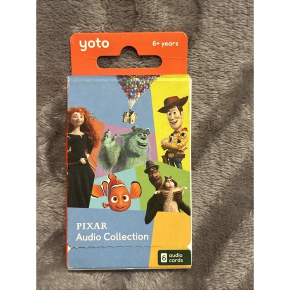Disney | Toys | New Yoto Disney Pixar Audio Collection Yoto Six 6 Card ...